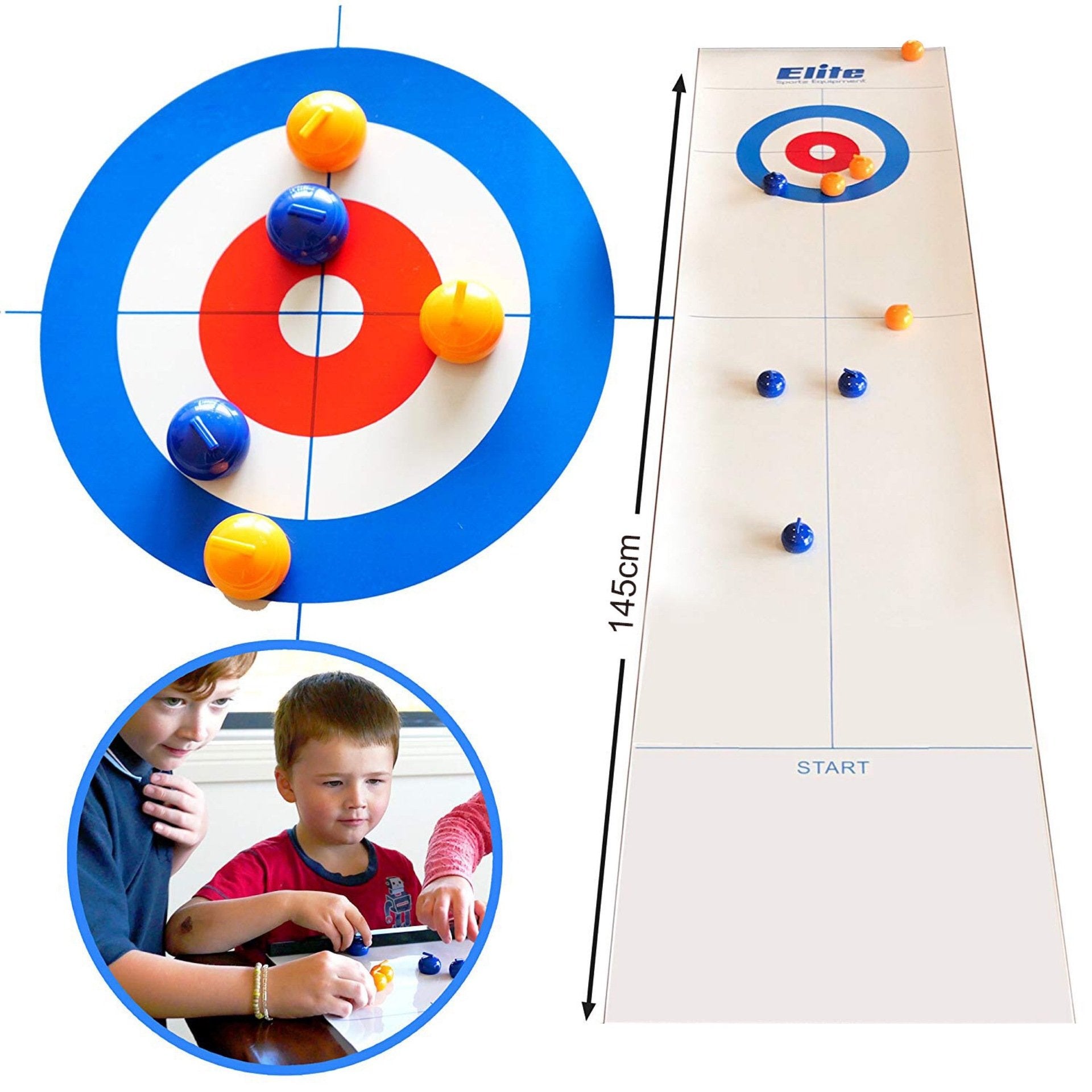 🎅Vânzări fierbinți de Crăciun -🔥2024Nou joc de curling de masă de fami ...